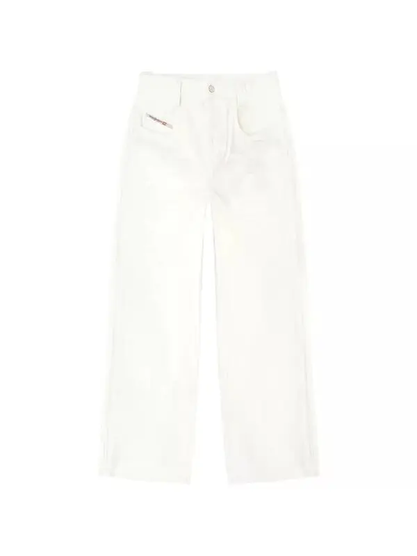 DIESEL® Relaxed Jeans High-waist 1982 D-hakou - White
