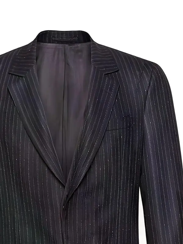 FERRAGAMO Pinstripe-pattern Single-breasted Blazer