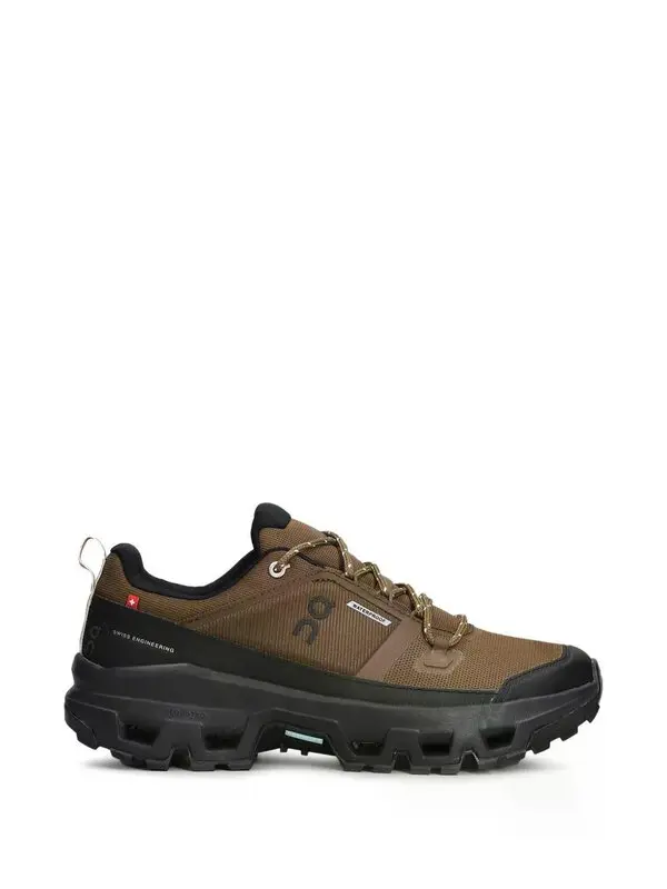 On Cloudrock Waterproof Low Sneakers - Brown