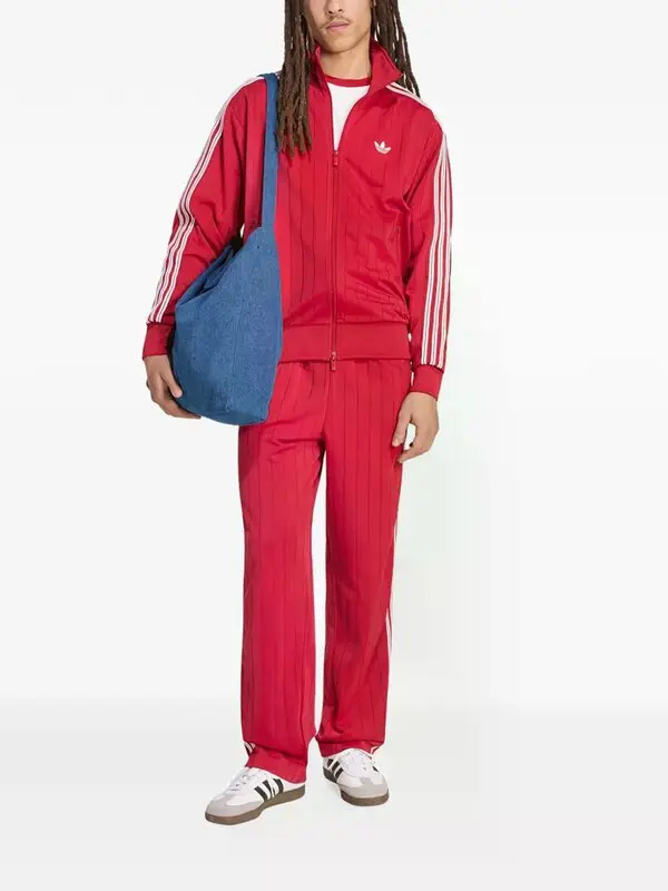 Adidas Firebird Drop Needle Track Pants - Red