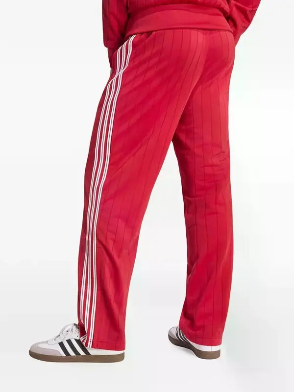 Adidas Firebird Drop Needle Track Pants - Red