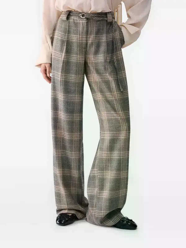 Liu Jo High-waisted Belted Palazzo Pants