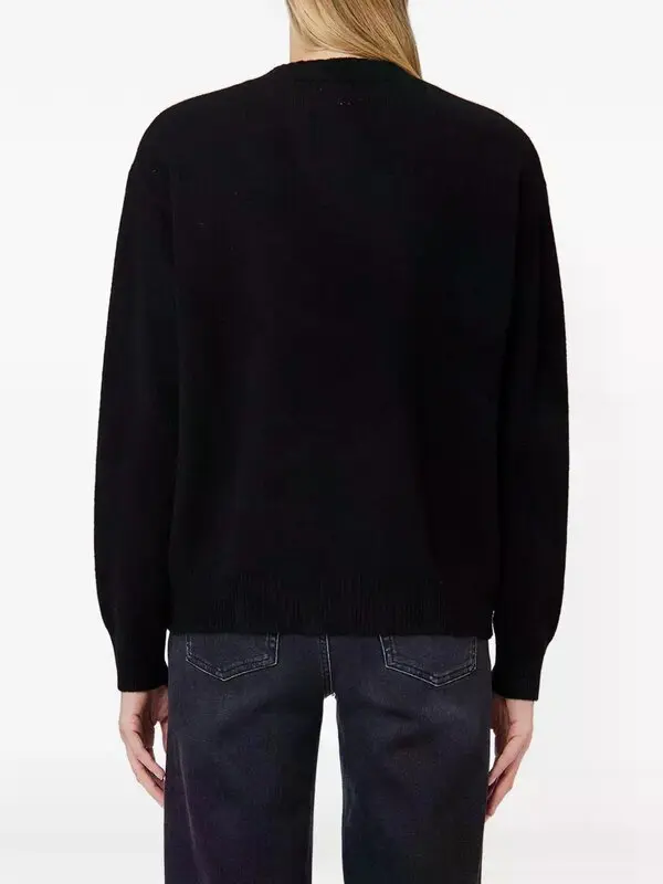 Liu Jo Mrs Mouse Wool Jacquard Sweater