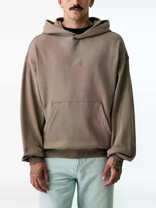 Adidas Logo-embroidered Hoodie