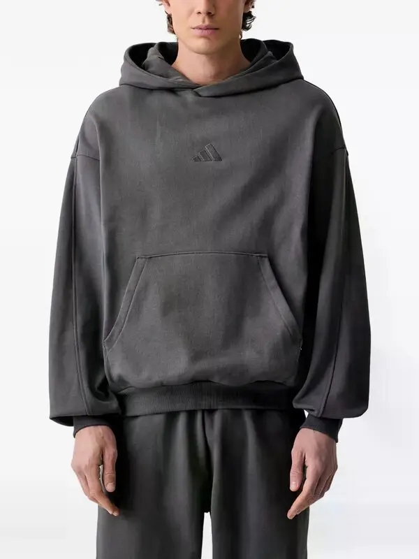 Adidas Cotton Hoodie - Grey