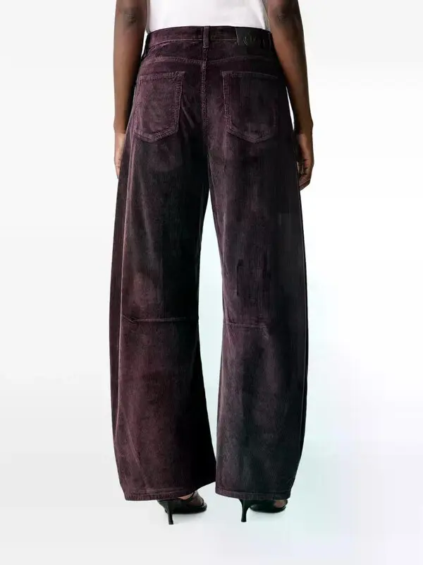 Pinko Barrel-fit Corduroy Trousers