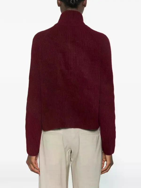 LISA YANG Sadie Ribbed-knit Zip-up Cardigan
