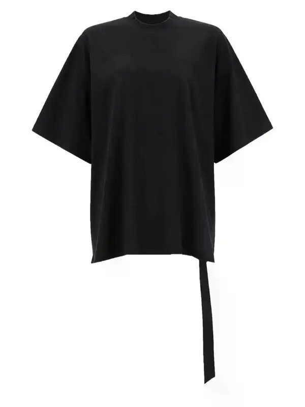 Rick Owens Jumbo Strap-detail Crew-neck T-shirt - Black