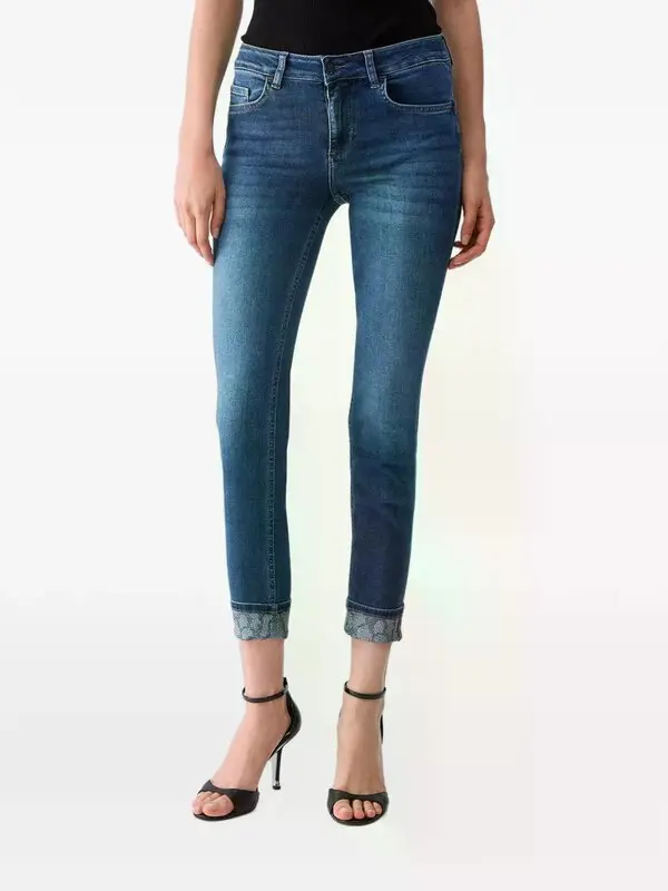 Liu Jo Skinny Jeans With Embellishments