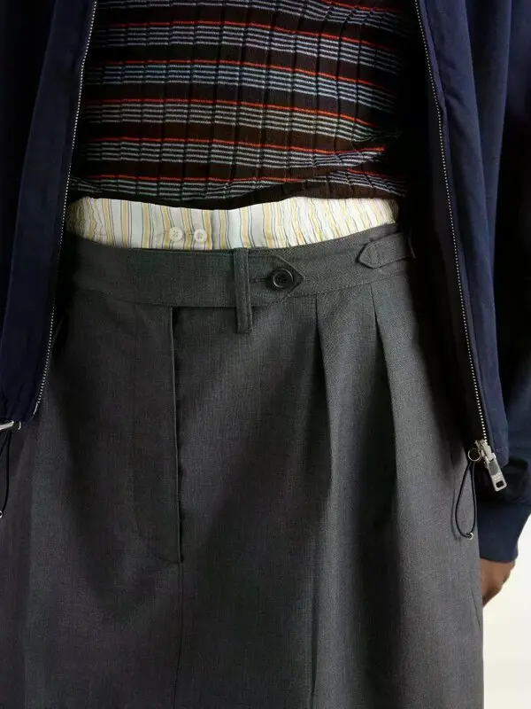Prada Light Mohair Miniskirt