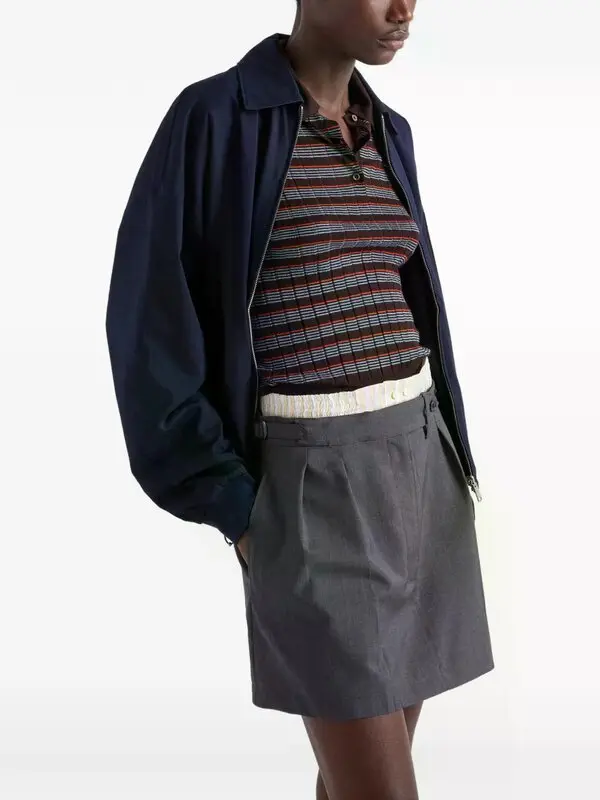 Prada Light Mohair Miniskirt
