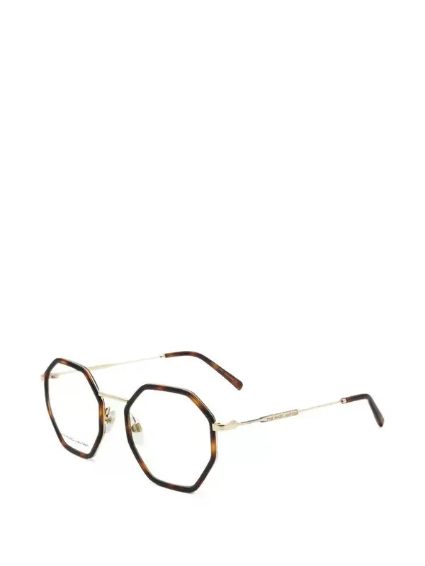 Marc Jacobs Havana Geometric-frame Glasses