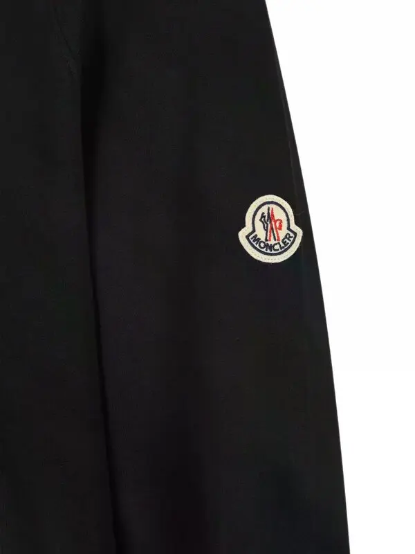 Moncler Bead-embellished Logo-patch Sweatshirt