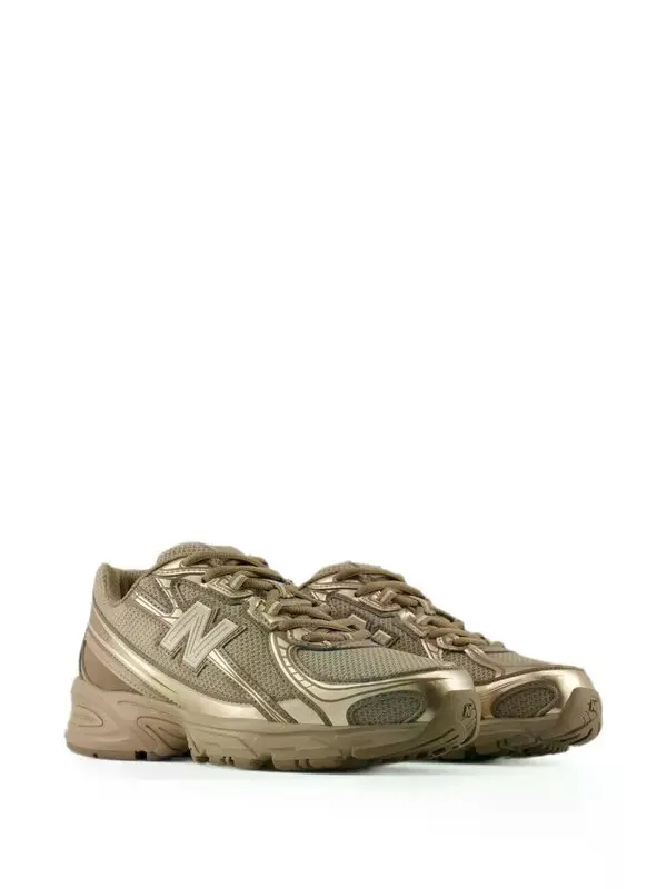 NEW BALANCE 740 Metallic-finish Mesh Sneakers