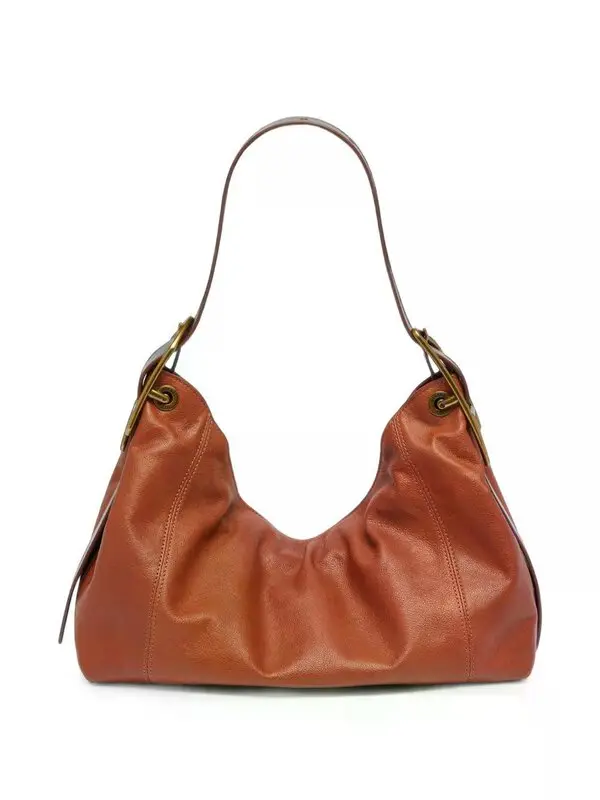 DIESEL® D-line Shoulder Bag In Shiny Leather