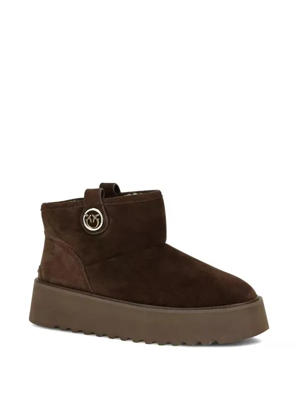 Pinko Martina Suede Ankle Boots