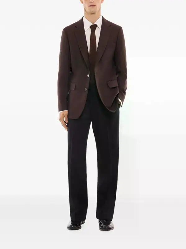 FURSAC Virgin-wool Blazer - Brown