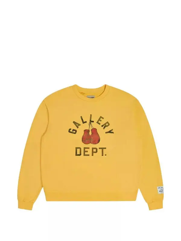GALLERY DEPT. Logo-print Sweatshirt - Yellow
