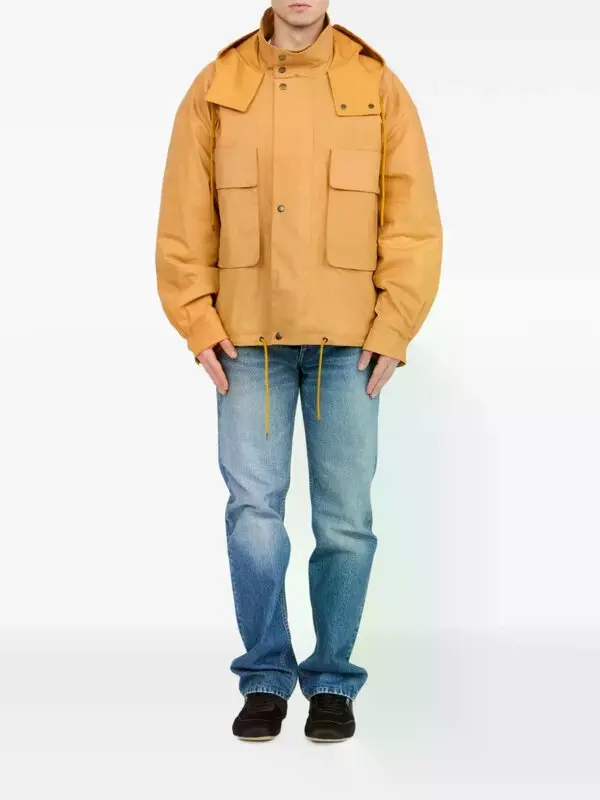 MAISON MARGIELA Coated-cotton Hooded Jacket