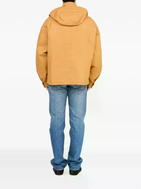 MAISON MARGIELA Coated-cotton Hooded Jacket