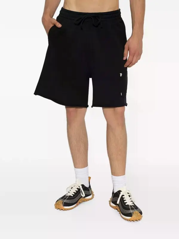 Palm Angels Logo-patch Drawstring Shorts