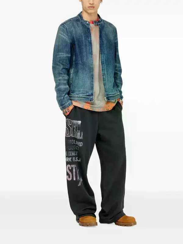 DIESEL® Sweatpants With Concert-graphics