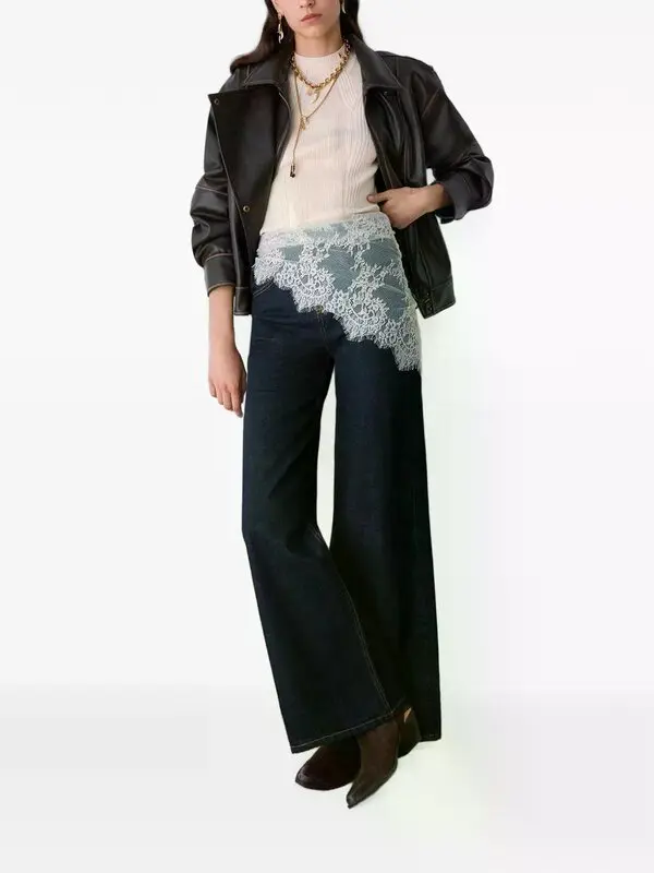 Liu Jo Flare Jeans With Bandana
