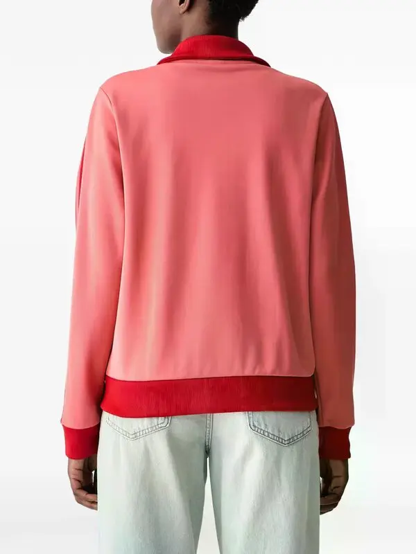 Adidas Logo-embroidered Striped Track Jacket