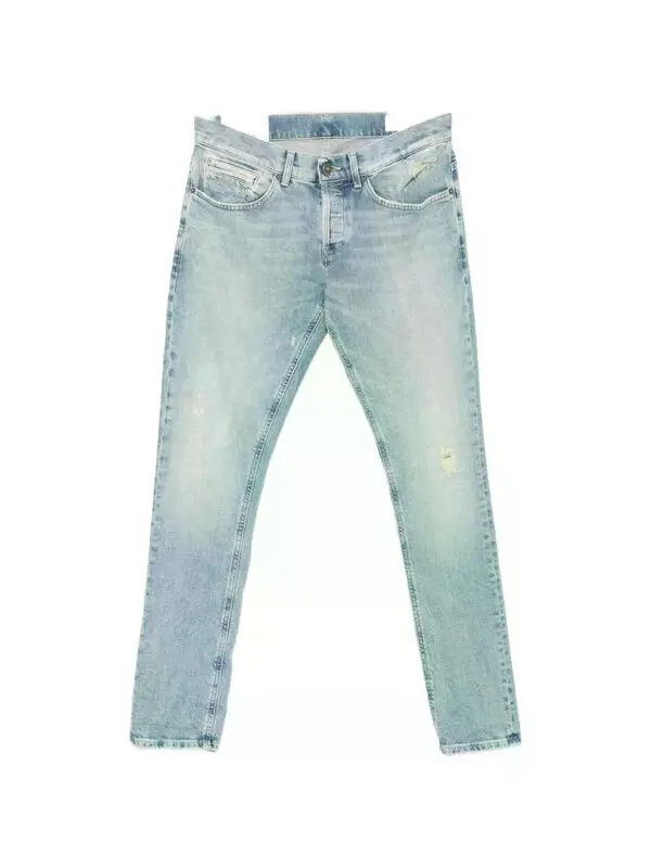 DONDUP Distressed Slim-fit Jeans - Blue