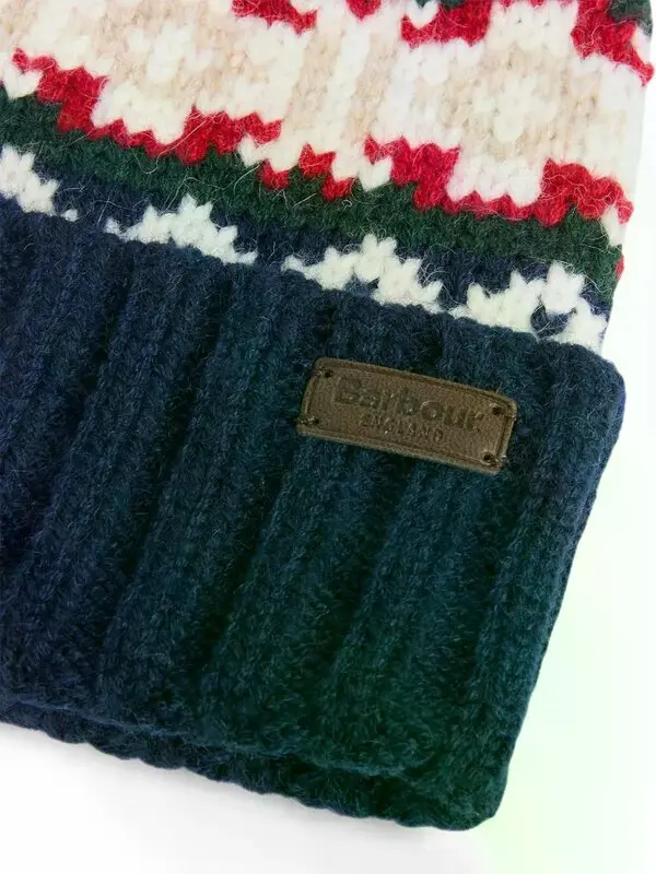 Barbour Kane Beanie Hat And Scarf Set