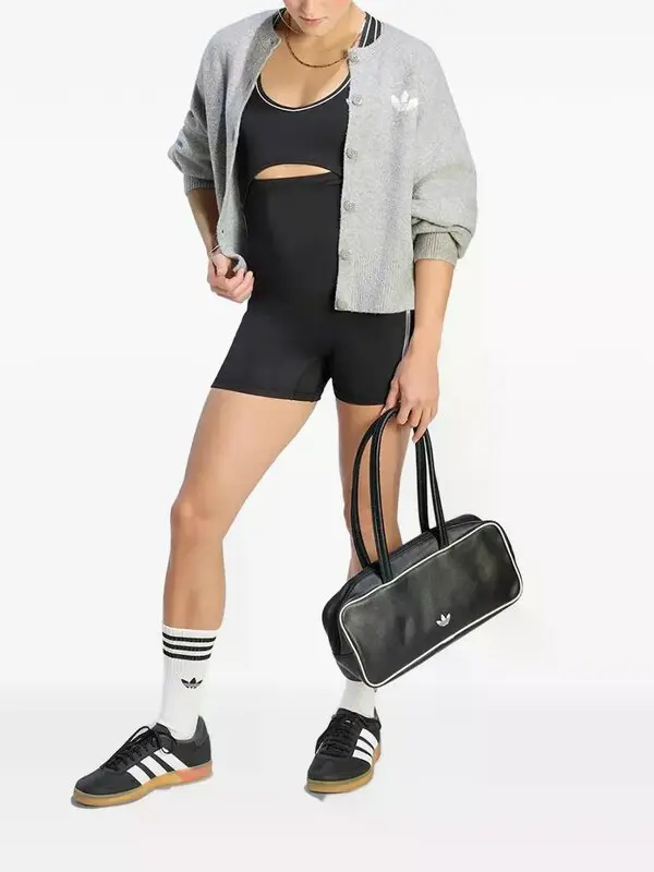 Adidas Cut-out Side-stripe Jumpsuit