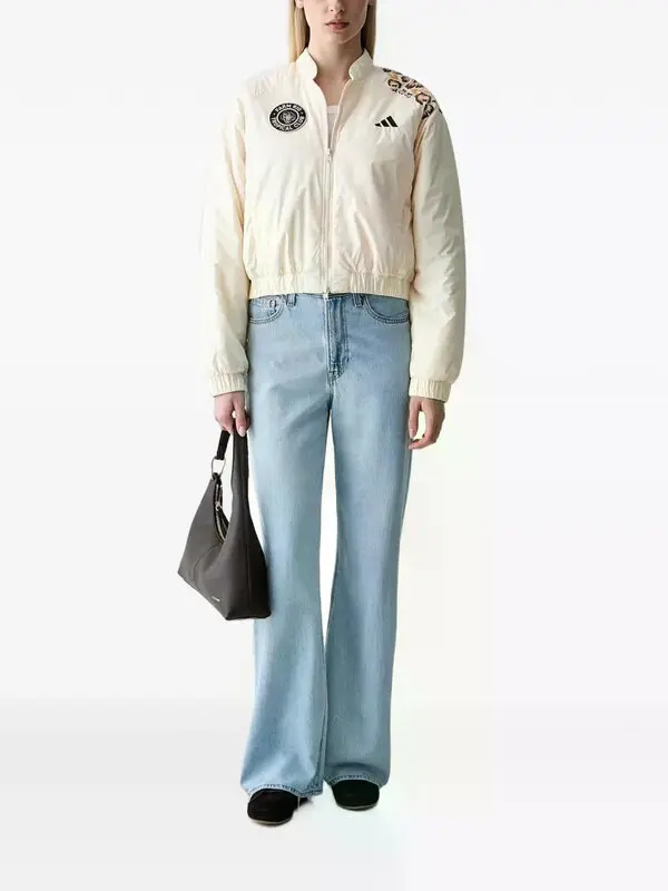 Adidas X Farm Rio Floral-print Jacket