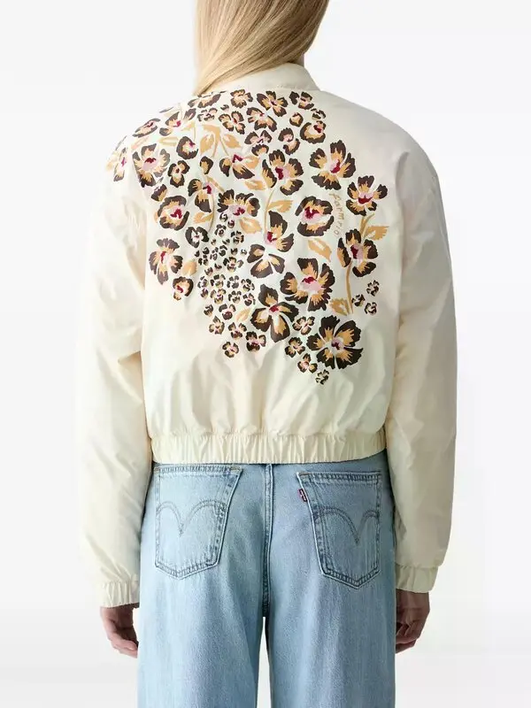 Adidas X Farm Rio Floral-print Jacket