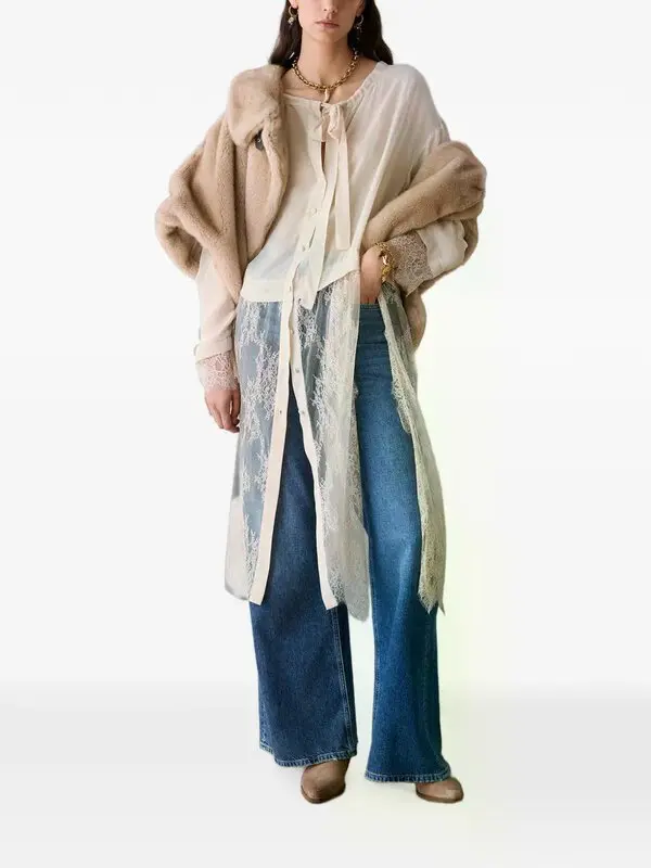 Liu Jo Long-shirt With Lace Details