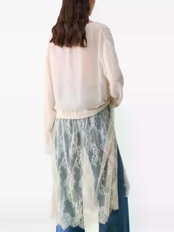 Liu Jo Long-shirt With Lace Details