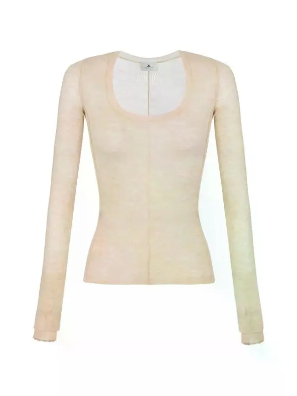 Elisabetta Franchi Wool Jumper - Neutrals