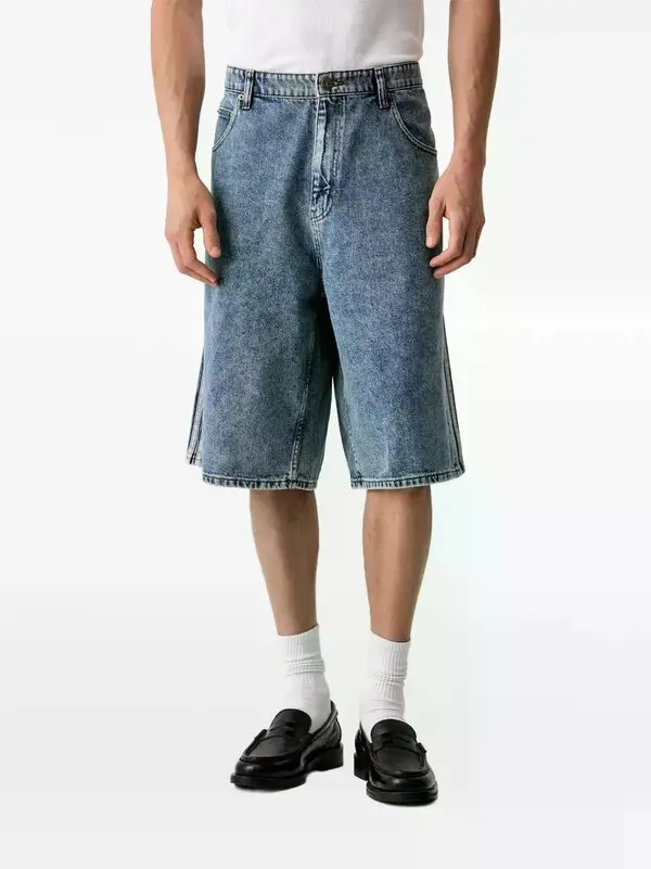 Adidas Firedbird Adicolor Denim Jorts - Blue