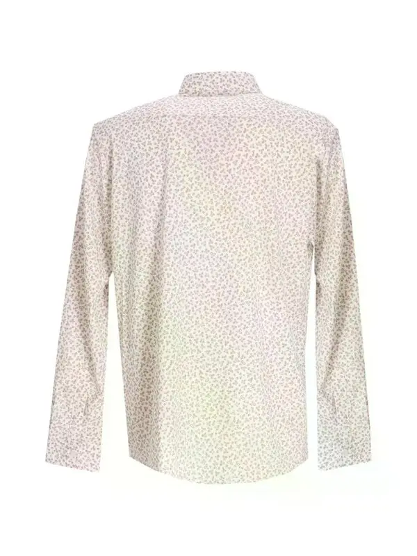 BOSS Button-down Patterned Cotton Shirt