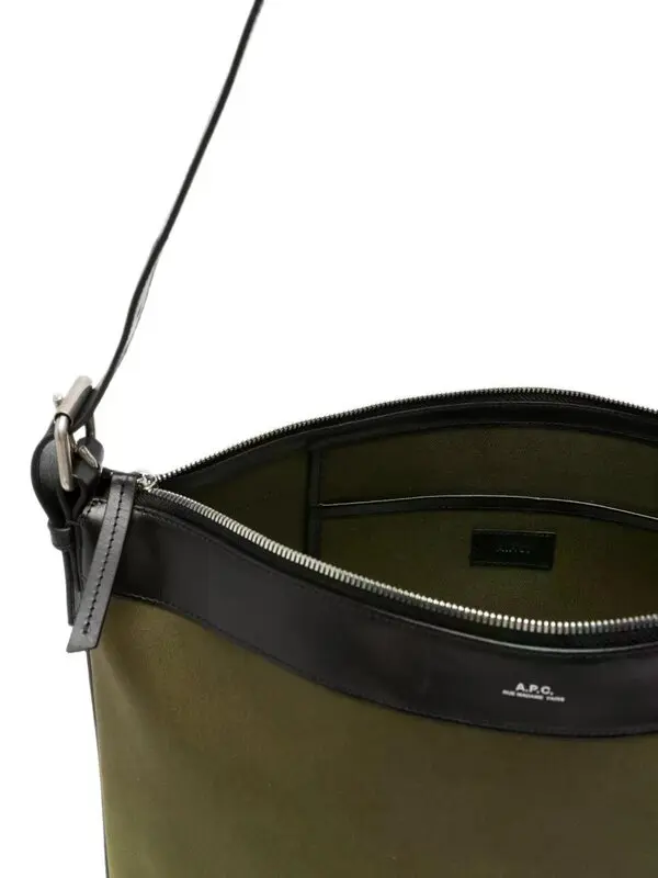 A.p.c. Vera Maxi Two-tone Shoulder Bag