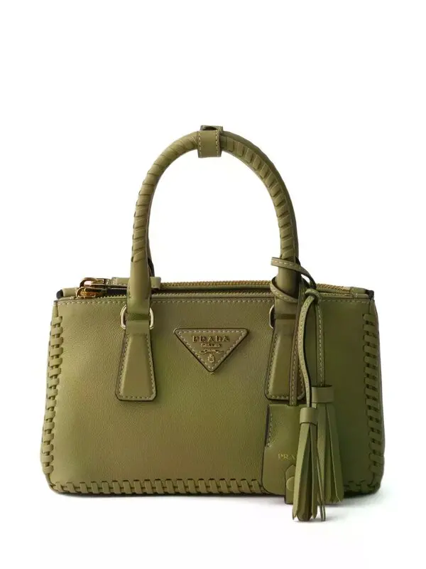 Prada Galleria Mini Leather Bag - Green
