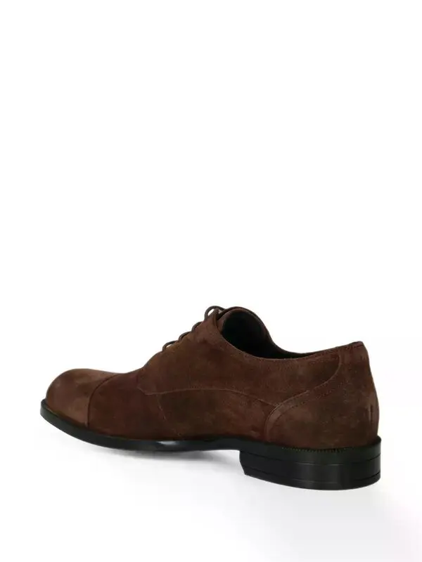 BOSS Suede Cap-toe Oxford Shoes