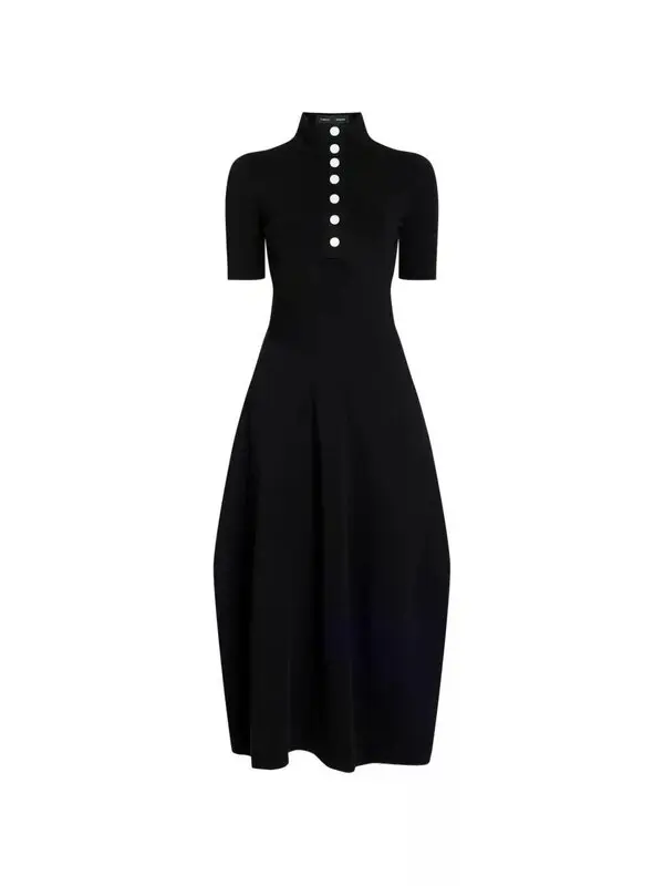 Proenza Schouler Mathilde Dress In Compact Stretch Viscose
