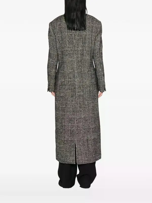 Tagliatore Caitlyn Check-pattern Double-breasted Coat