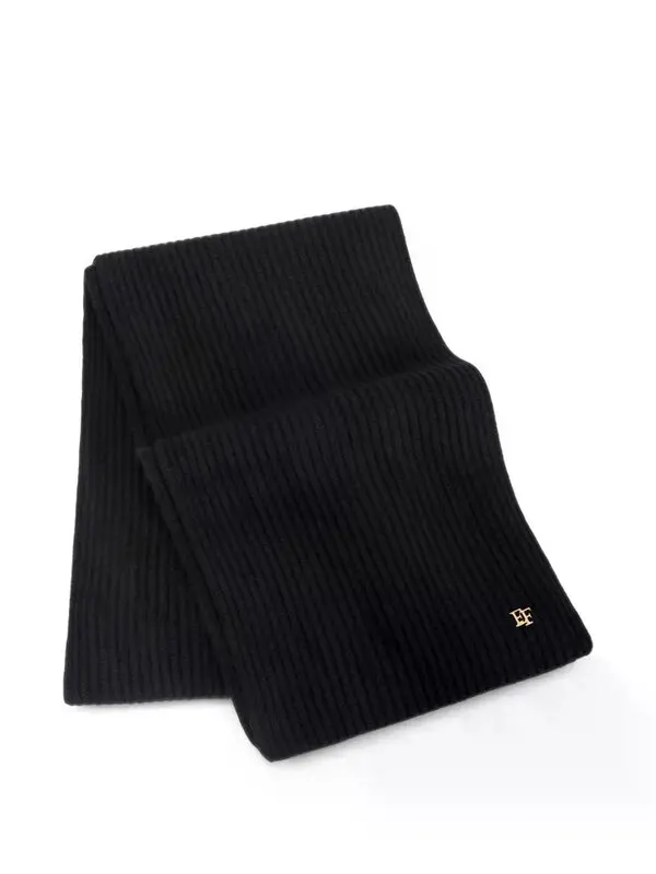Elisabetta Franchi Cashmere Scarf - Black
