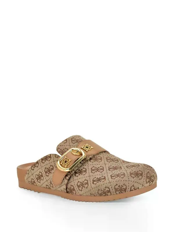 Guess Galavanta Monogram-pattern Mules