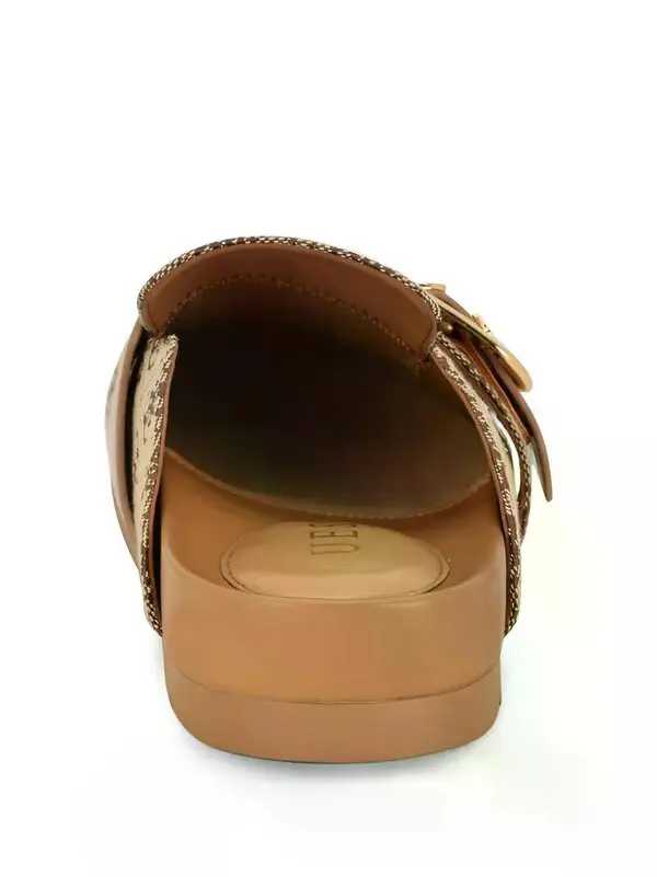 Guess Galavanta Monogram-pattern Mules