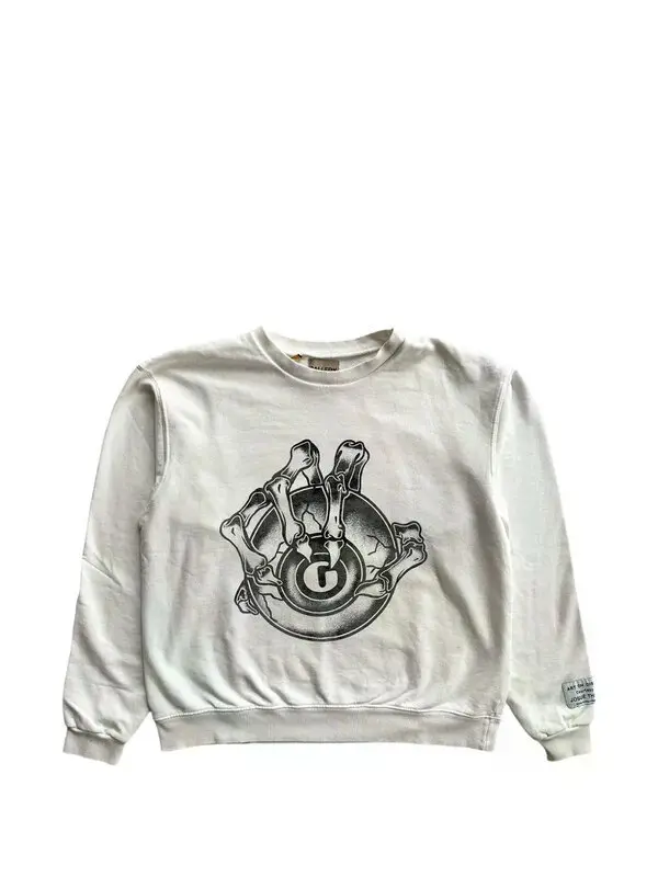 GALLERY DEPT. Big G-ball Graphic-print Sweatshirt - White