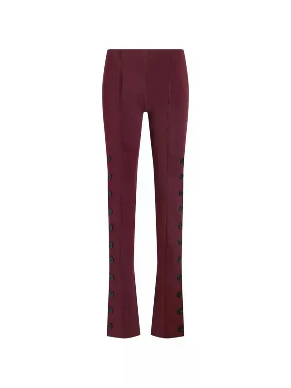 Proenza Schouler Martina Pants In Compact Stretch Viscose - Red