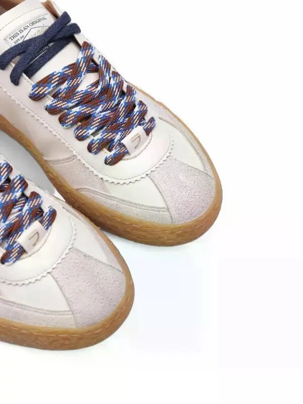 PURAAI Panelled Leather Sneakers