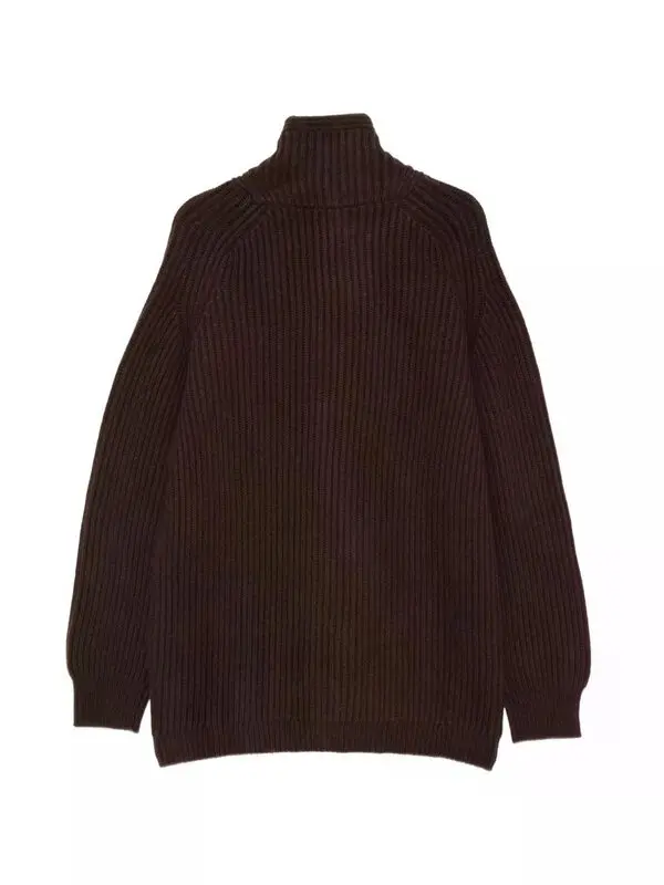 Filson Bristol Ribbed Shawl-collar Cardigan - Brown